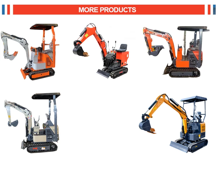New Style Solid Structure Mini Excavator 1 Ton For Sale Small Mini ...