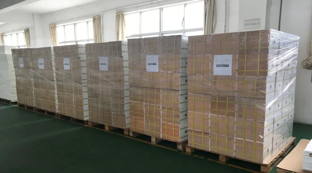 Kraft Paper Cardboard Packaging File Folder Presentation Multi-pocket ...