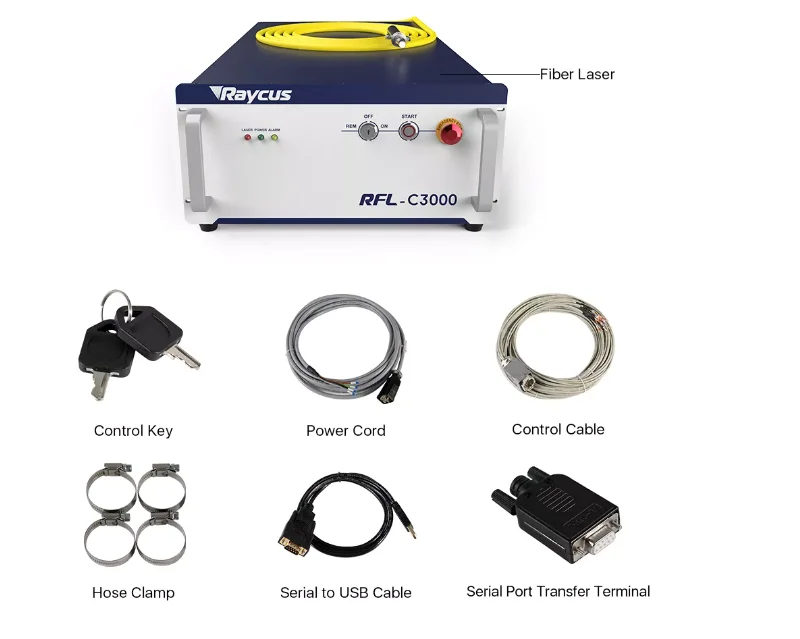 Raycus Laser Generator Fiber Laser Source For Laser Cutting Machine ...