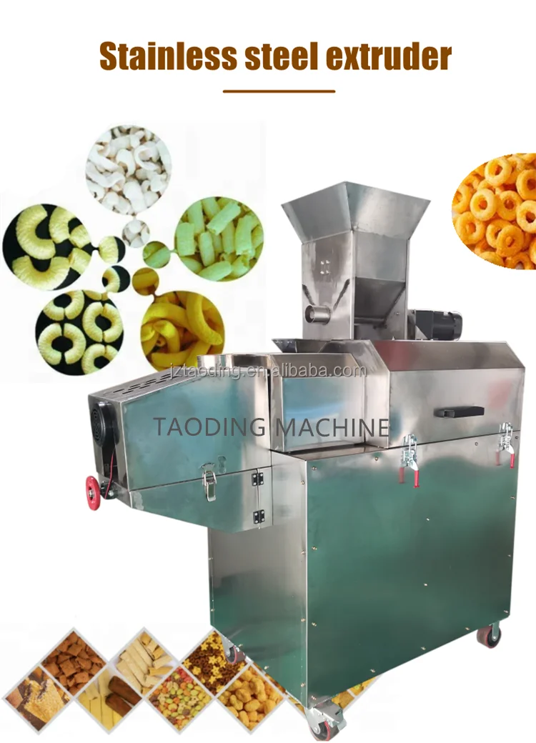 Stainless Steel Corn Puff Making Machines - High Performance