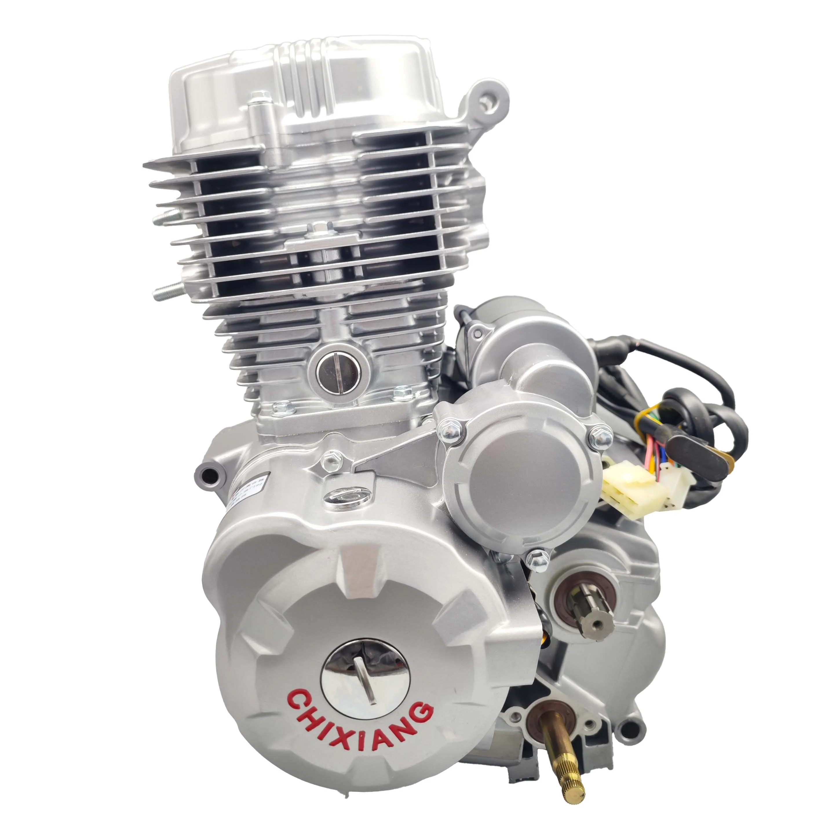 CG200 Single Cylinder 200cc Motorcycle Engine Water-Cooled CDI Ignition ...