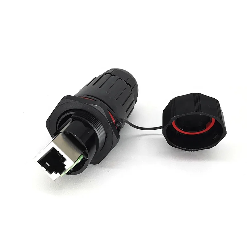 IP68 Waterproof RJ45 Connector - Reliable Ethernet Solution