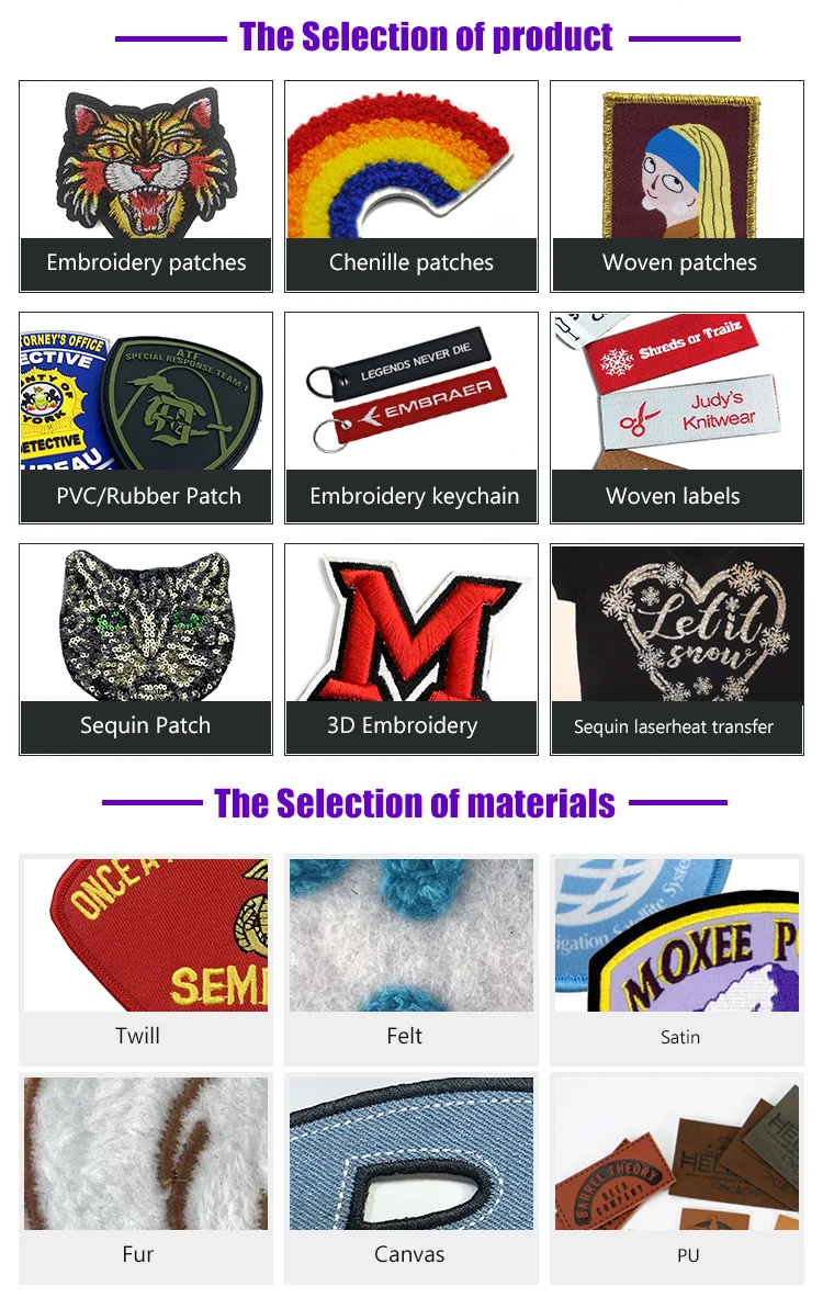 Custom Embroidery Design Cartoon Highway Shield Patches Woven Patches ...