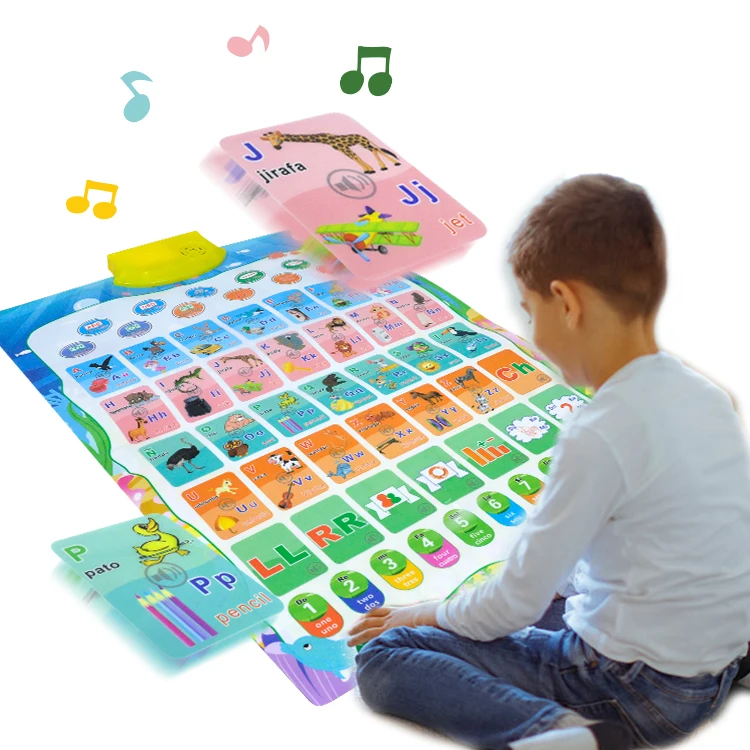 Children Animals Alphabet Letters Wall Chart Epre School Educational ...