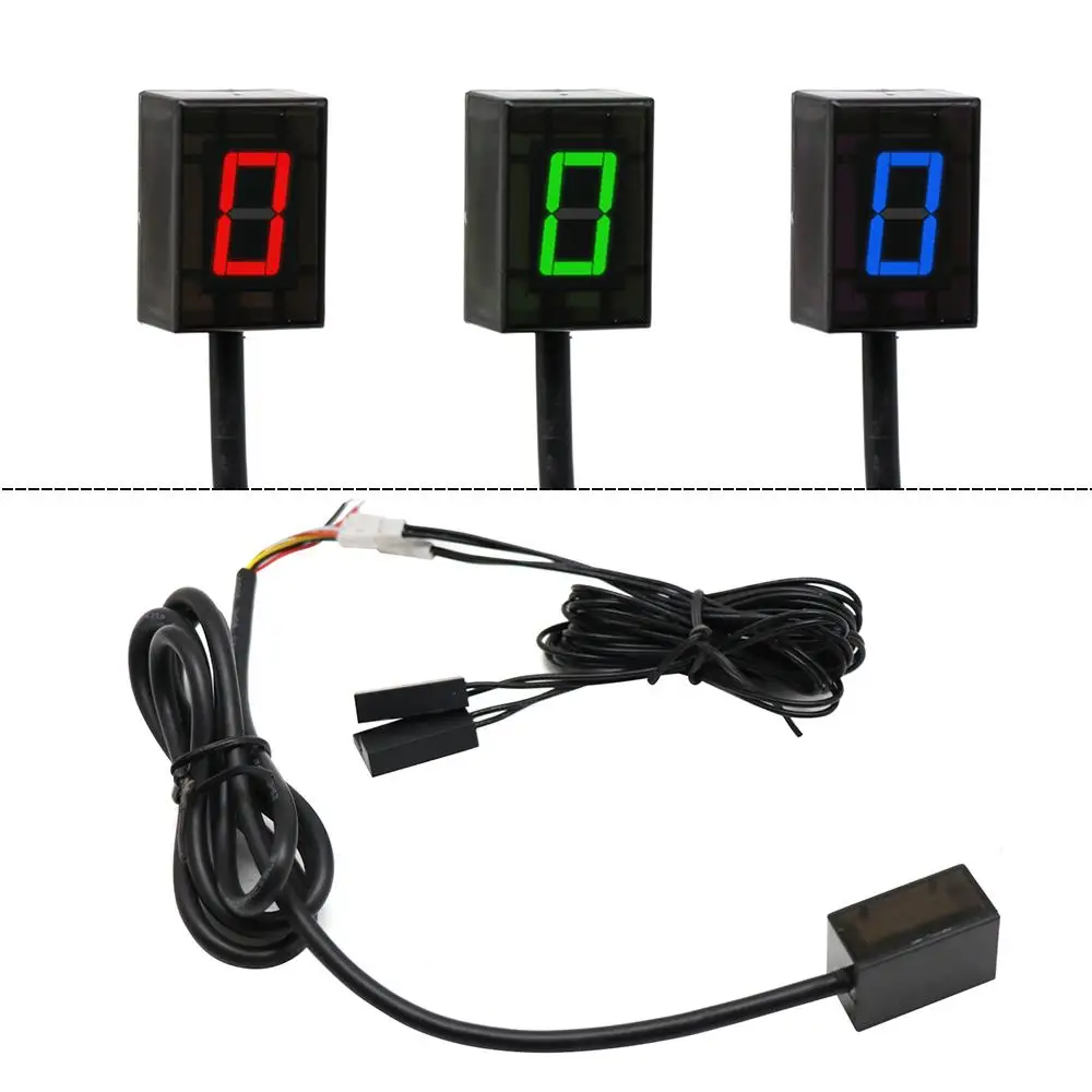 Universal LED Display Motor Digital Gear Indicator for Motorcycle
