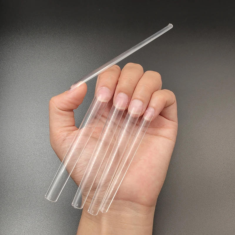 Extra Long 4xl 6xl 10xl Long Ballet False Nail Tips Full Cover Clear