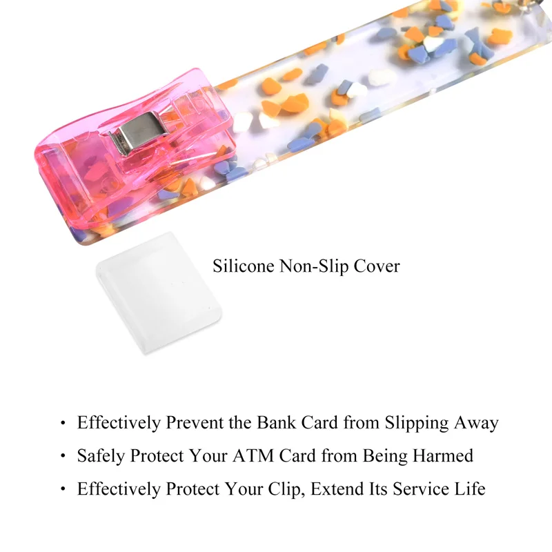 NEW Design Hot Sale Metal Key Chain ATM Card Grabber Colorful Acrylic ...