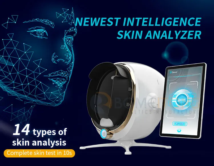Portable Ai Face Camera Skin Scanner 3d Magic Mirror Facial Skin ...