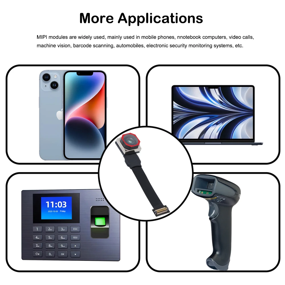 Drone 64MP High Resolution PDAF 8k Auto Focus OEM MIPI IMX686