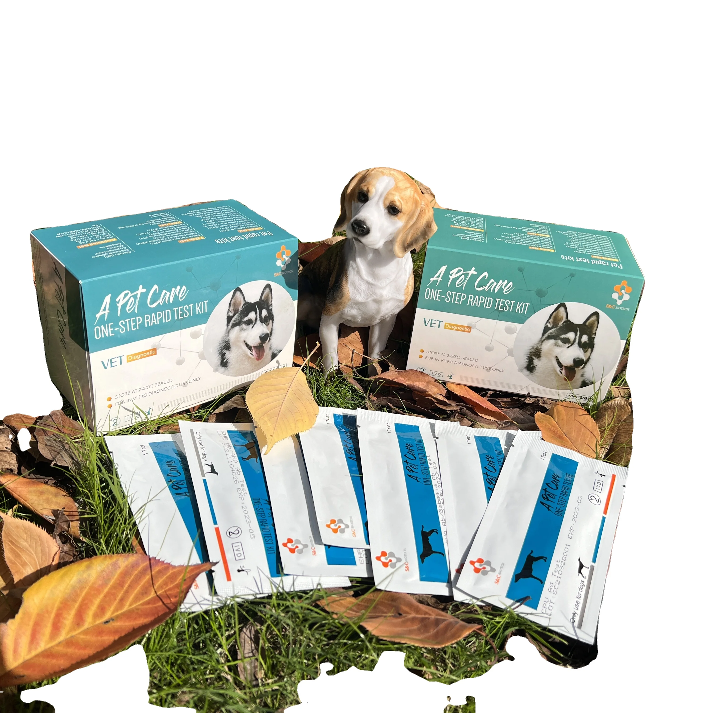 Canine Feline Quick Check Rapid Cassettes Veterinary Tests Giardia Ag ...