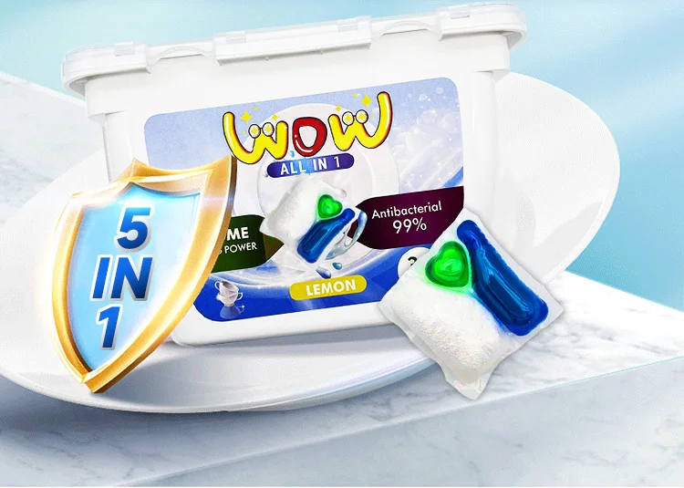 Custom Dish Washer Mini Pods Washing Gel Kitchen Cleaning Pods Suitable ...