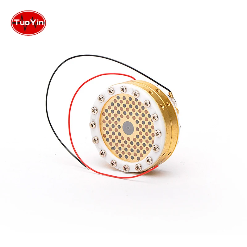 K47 Large Golden Dual Side Diaphragm Microphone Capsule 34mm For Diy ...