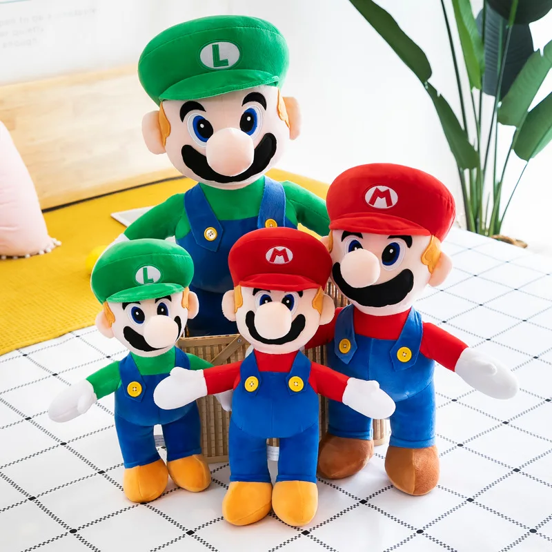 25cm Supers Mario Plush - Cute Stuffed Dolls for All Ages