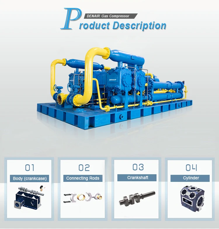 CNG Station Natural Gas Compressor - High Pressure & Efficiency