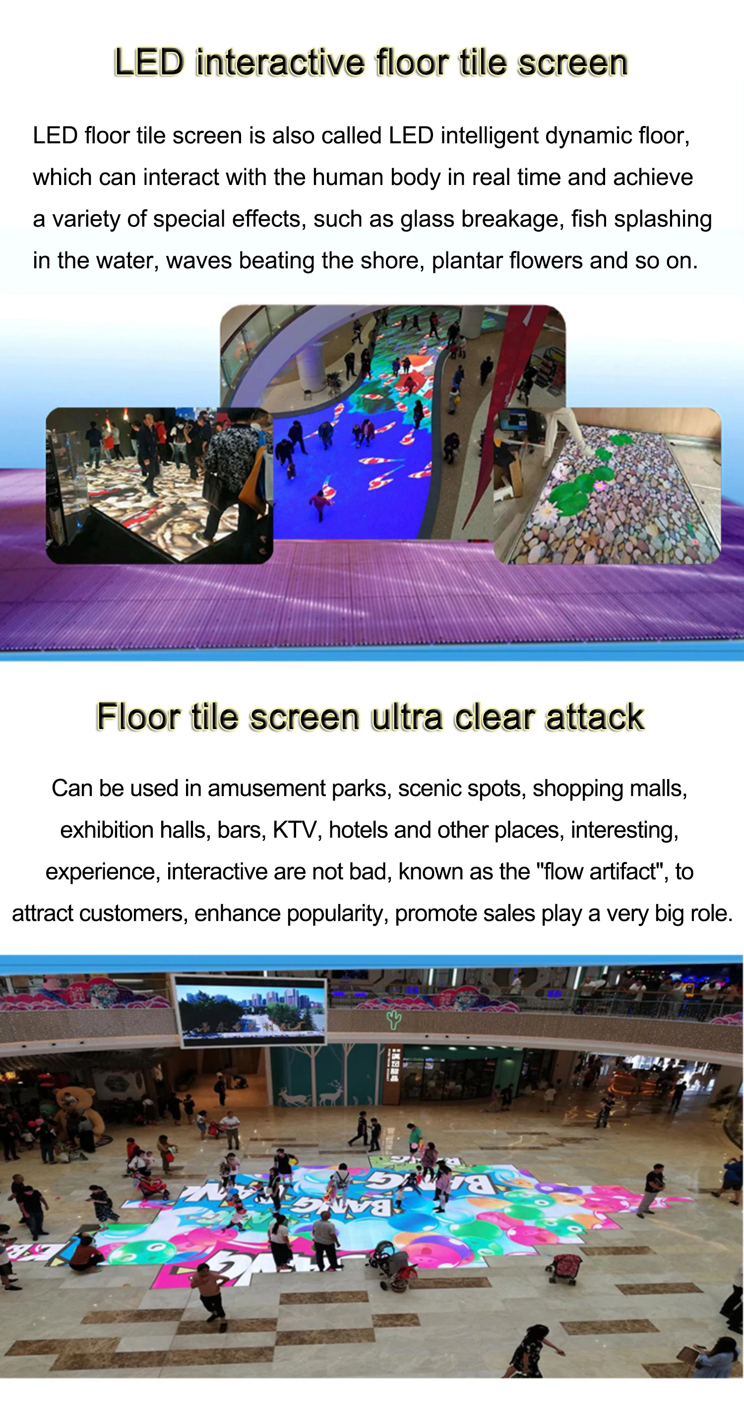 Full Color Interactive Programable P3.91 Dj Booth Bar Dance Floor Led ...