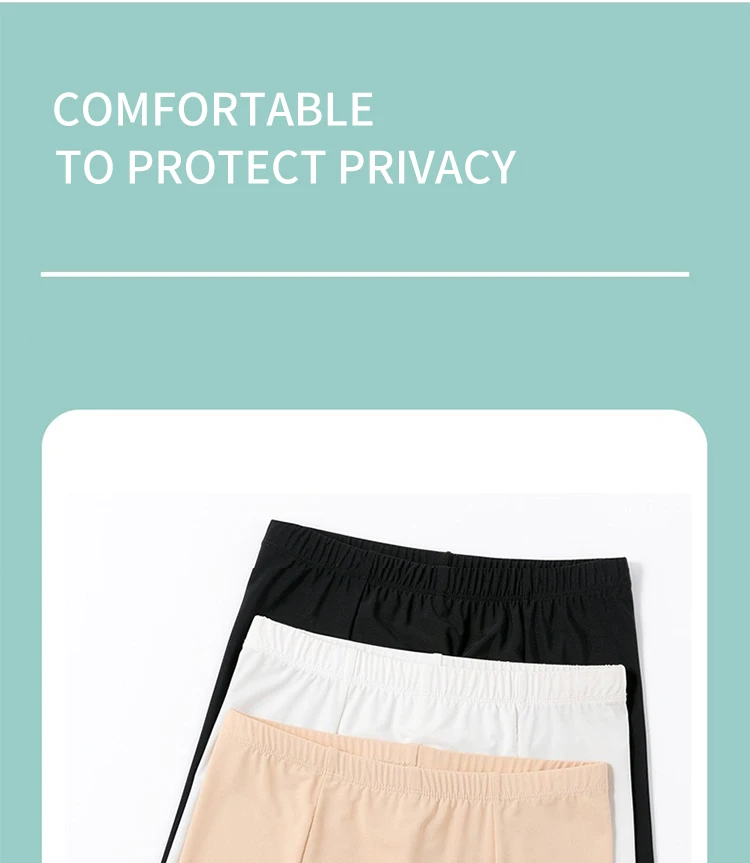 Safety Shorts Anti Tarnish High Waist Women's Running Bicycle Shorts ...