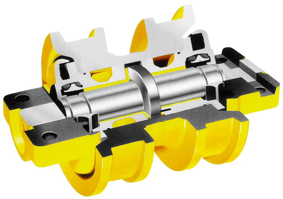 Double Flange Track Roller Assembly for SHANTUI & KOMATSU