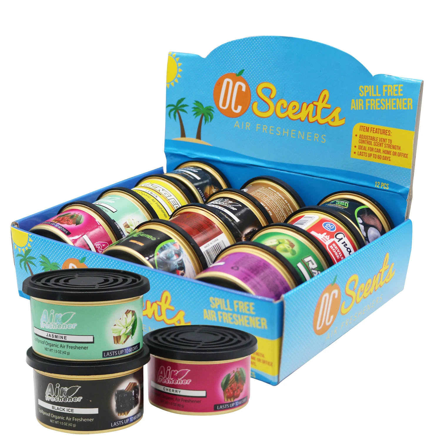 Luxury Car Air Freshener - Custom Perfume Fragrance Block