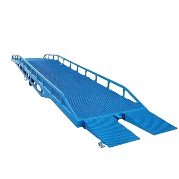 Spot Wholesale Mobile Loading And Unloading Bridge Sloping Forklift ...