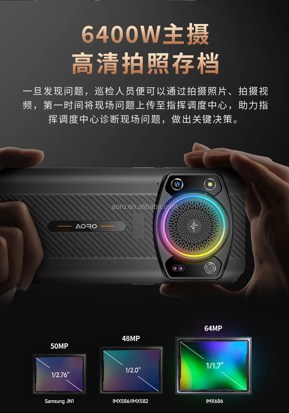 Aoro A25 Android 13 Oem Smartphone Feature Phone Ip68 Waterproof ...