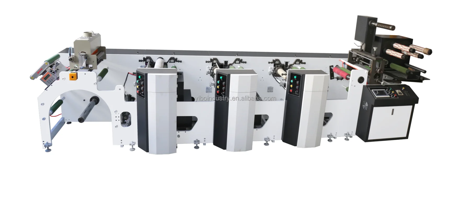 Flexo Printing Machine Flexo UV Sticker Label Flexographic Printing ...