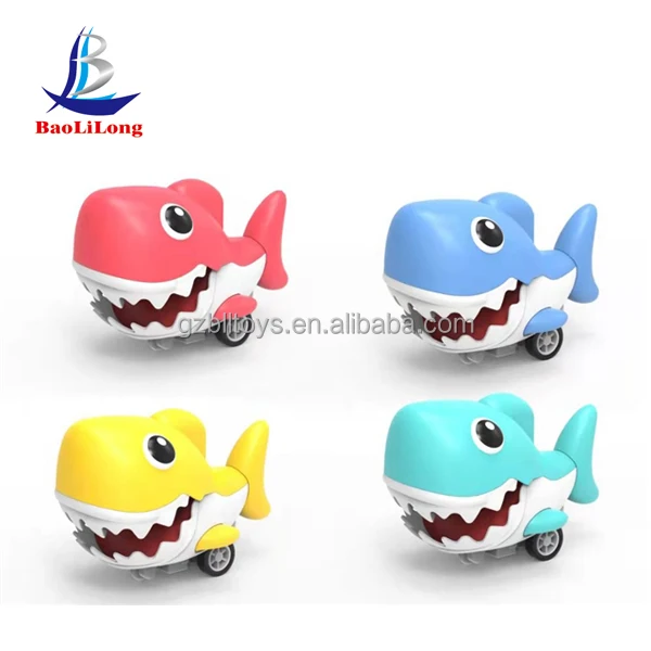Children's Pressure Toys Cartoon Pressure Shark Car - Buy Bubble Gun ...