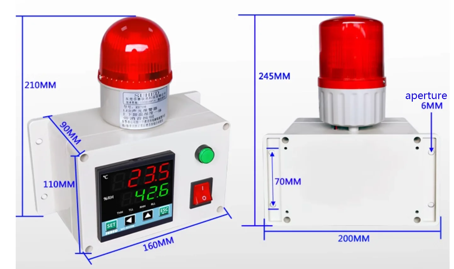 RH Series Intelligent Temperature Humidity Controller
