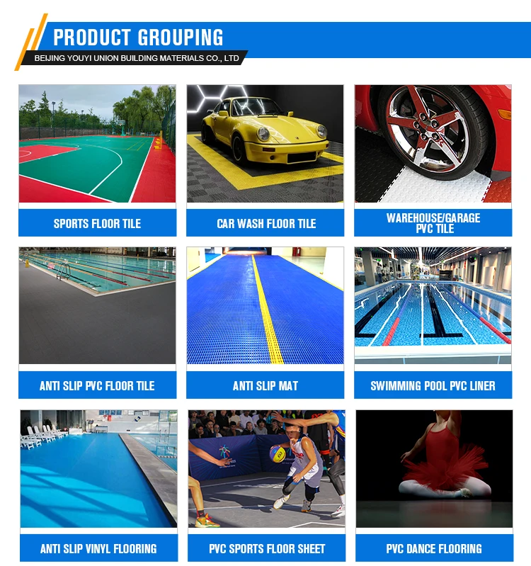Interlocking Pvc Grid Floor Tiles Indoor Safety Anti-skid Locker Room ...