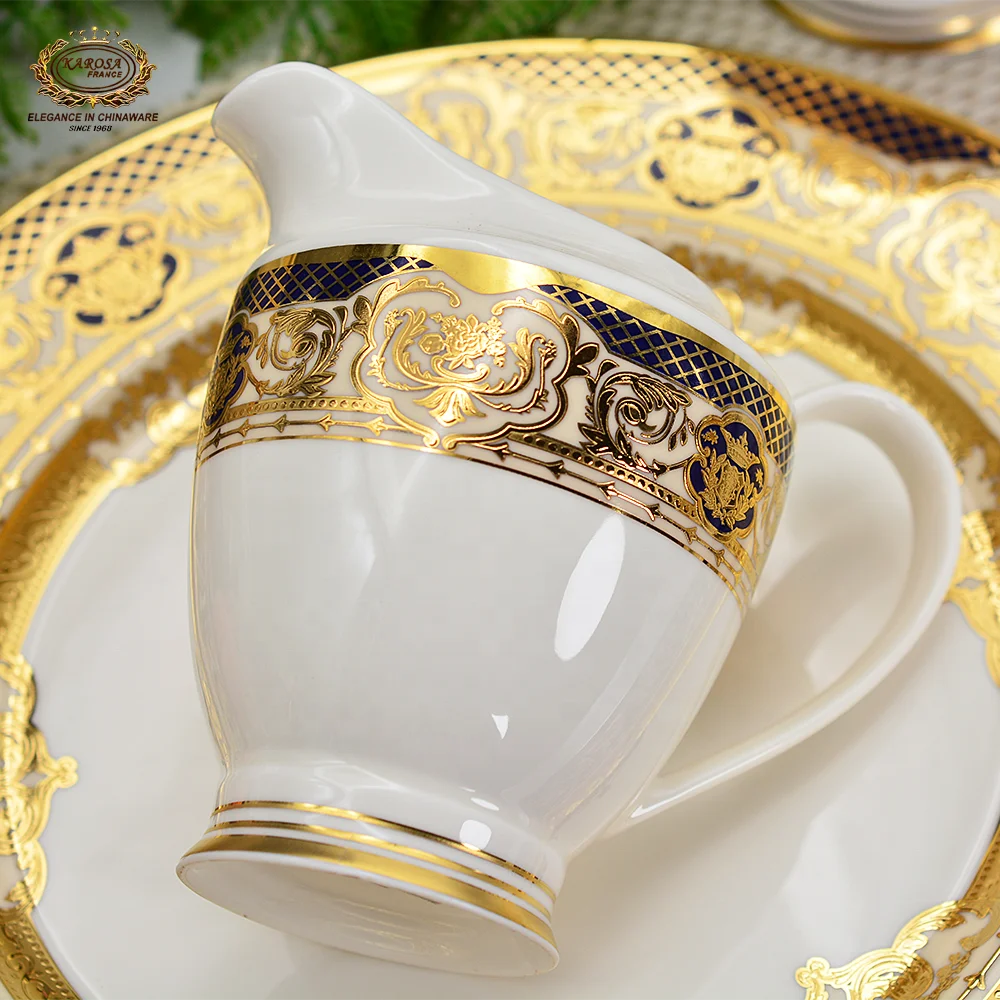 KAROSA Royal 17pcs Coffee Tea Set - Luxury & Eco-friendly