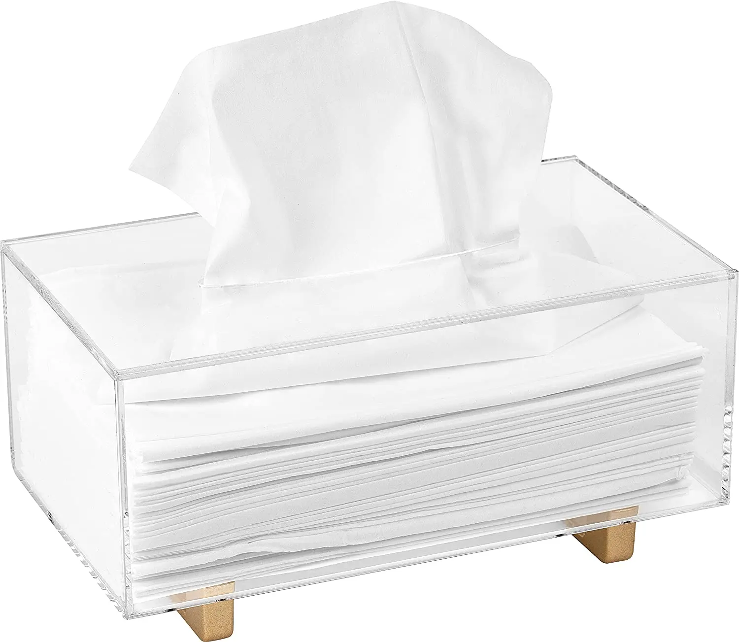 Custom Clear Tissue box with logo wholesale acrylic tissue box holder ...