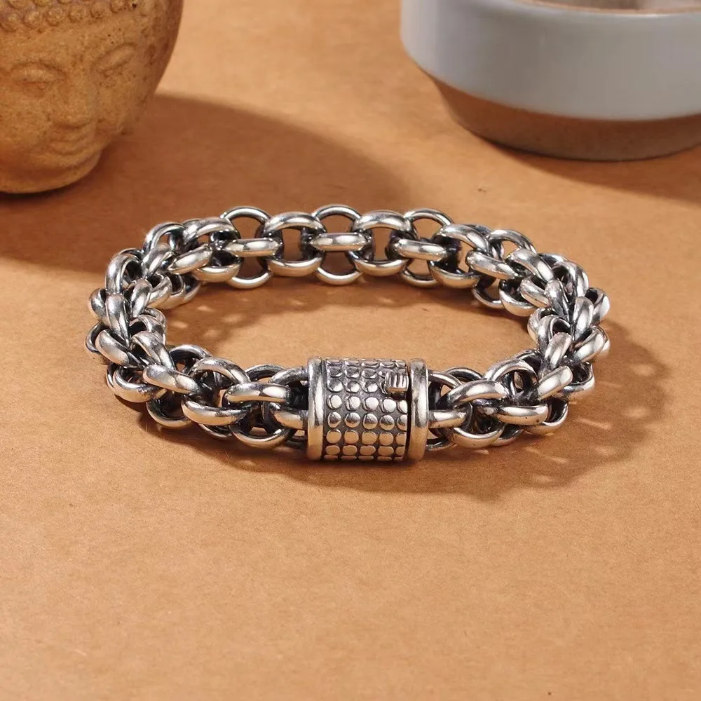 Personality Cool Tendy Chain Hand Bracelet For Boyfriend Hip-hop Style ...