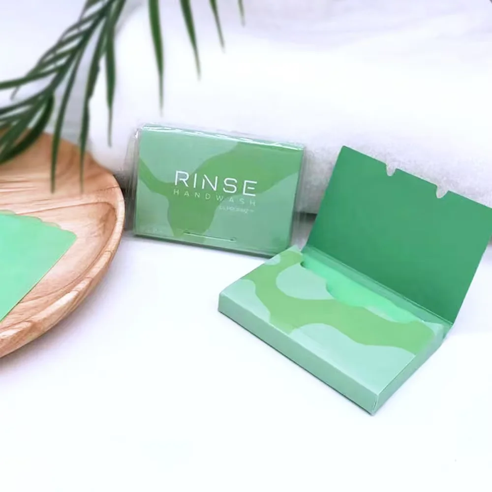 Customized Paper Soap - Portable Hand Soap on the Go