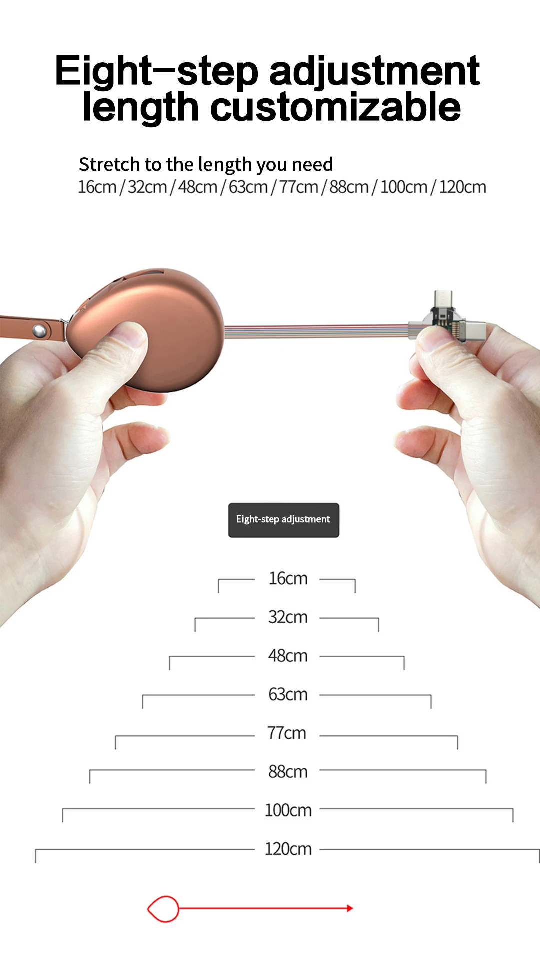 Multifunction ultra Thin One Way Pull Retractable Cable 5v to 12v Usb ...
