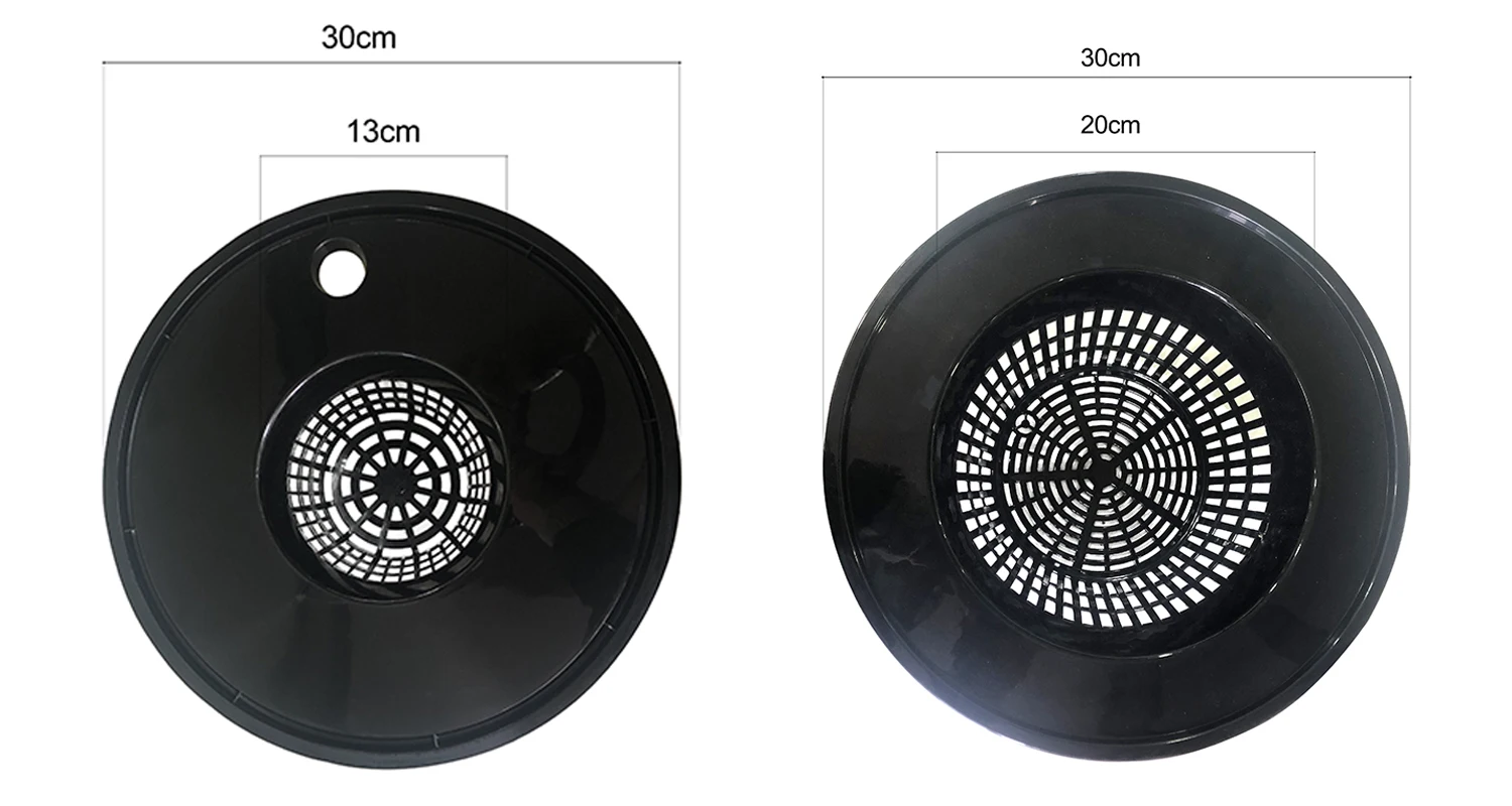 13CM 20CM Mesh Pot Lid for Hydroponics Bucket Indoor Growing ...