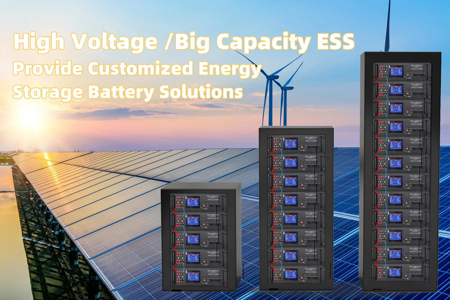 SUNBOND 48V 100ah Lifepo4 Battery - Reliable Energy Storage