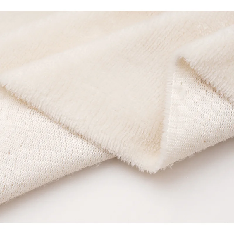 Good Price Polyester Super Soft Thick Fabric Custom Fleece Thickened ...