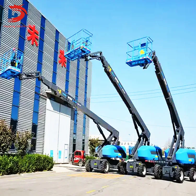 Large Working Radius Customized 360 Degree Telescoping Lift Work ...