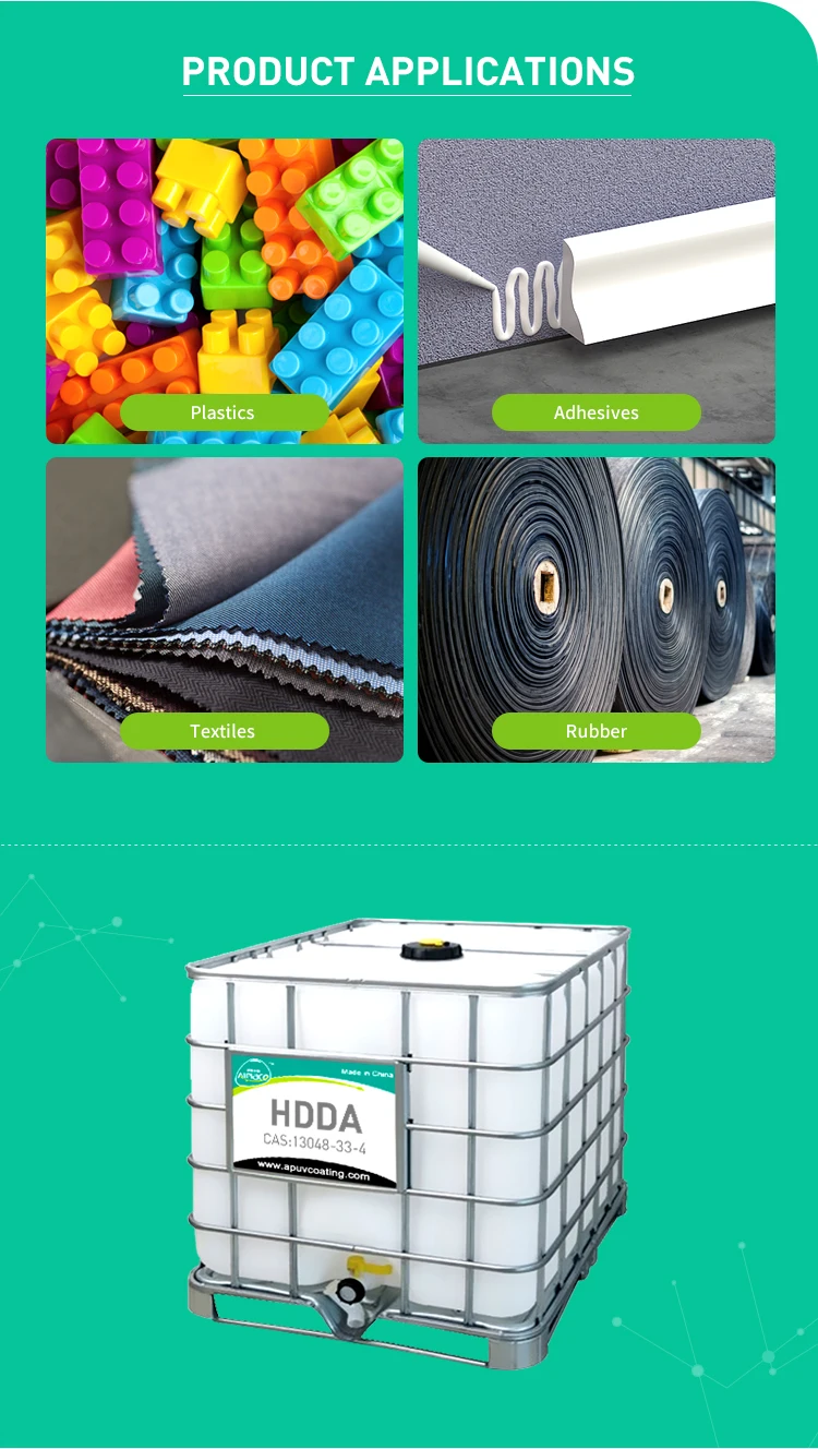 1,6-hexanediol Diacrylate CAS 13048-33-4 Acrylate Monomer HDDA