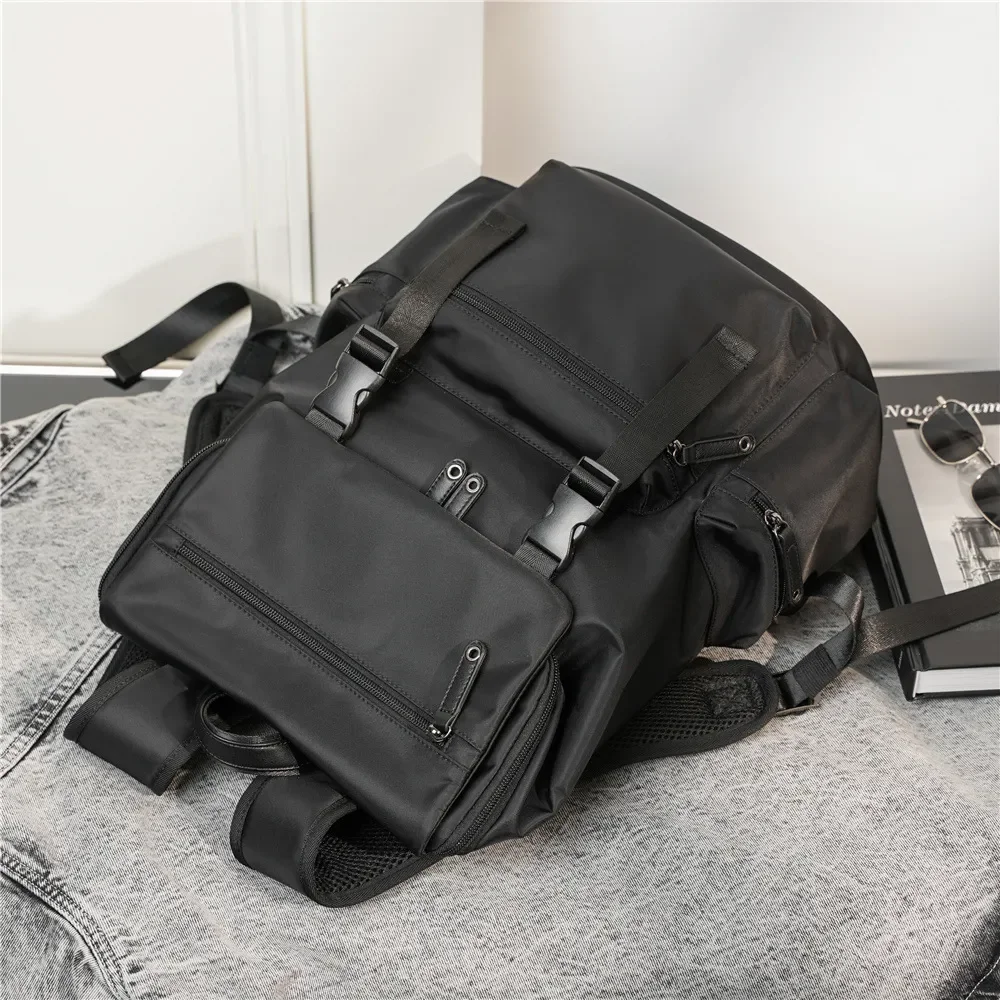 2024 Fashion Brand Backpack Leather Laptop Bag Waterproof Designer ...