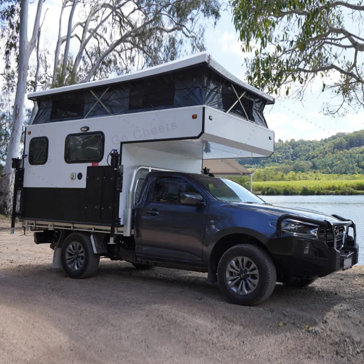 4x4 Off Road Camper Trailer For Pickup Truck Slide On Truck Camper Pop ...