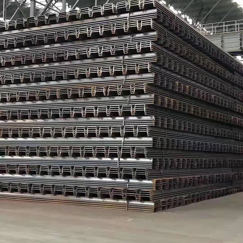 Standard Larsen Sheet Pile Price per Ton Type Z 6m 9m 12m Steel Sheet Piles