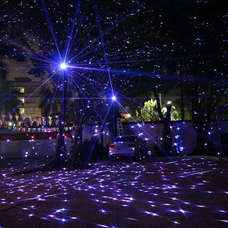 2W Outdoor Party Christmas Laser Lights - Starry Sky Effect