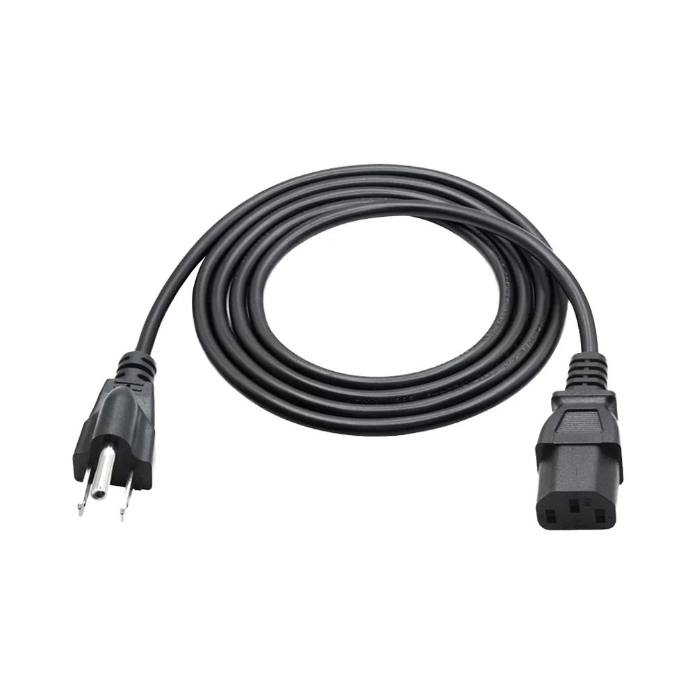 IEC C13/C14 AC Power Extension Cable for Home Appliances 16A Rated ...