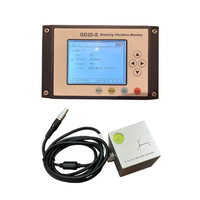 Vibration Monitoring Techniques Blasting Vibration Monitoring Equipment Vibration Monitoring Techniques Blasting Vibration Monitoring Equipment