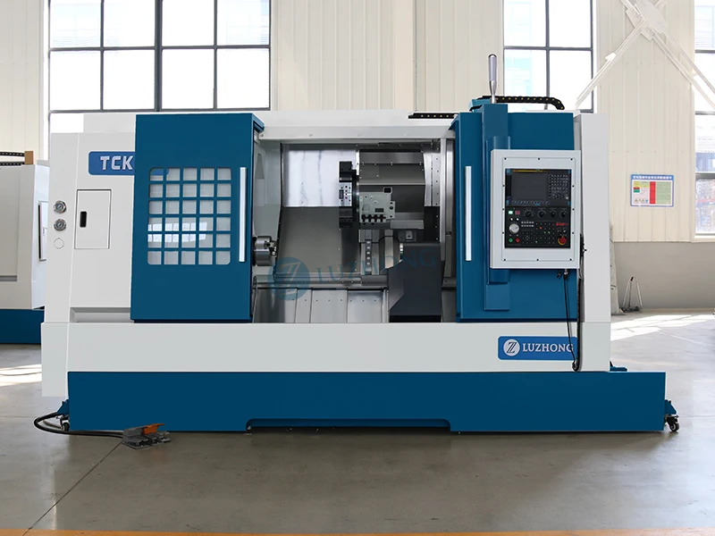 TCK63 Horizontal Slant Bed Cnc Lathe Machine Cnc Turning Lathe Machine ...