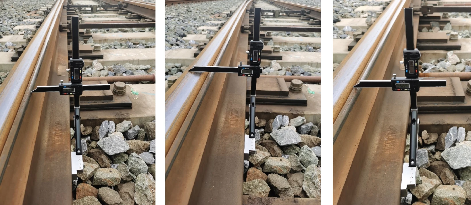 Digital Switch Rail Lateral Wear Gauge Is Used For Measuring The ...