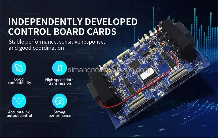 Industrial Grade 9060 UV Flatbed Inkjet Printer with for Epson I3200 ...