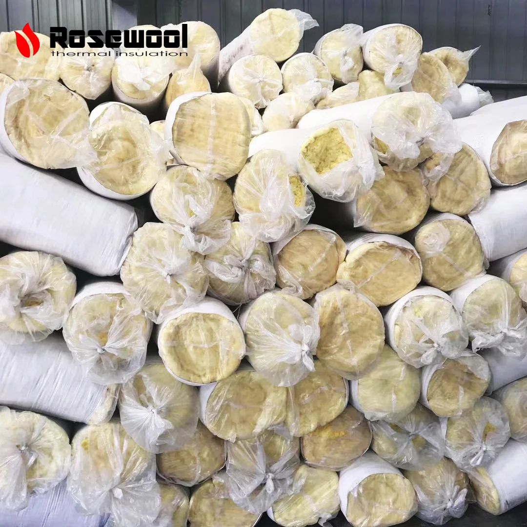 Glass Wool Batts Fiberglass Pipe Insulation Blanket Glasswool Roll ...