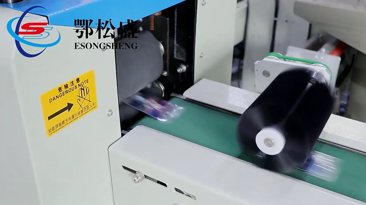 Automatic Card Feeding Inserting And Packing Machine Wrap Flowpack ...