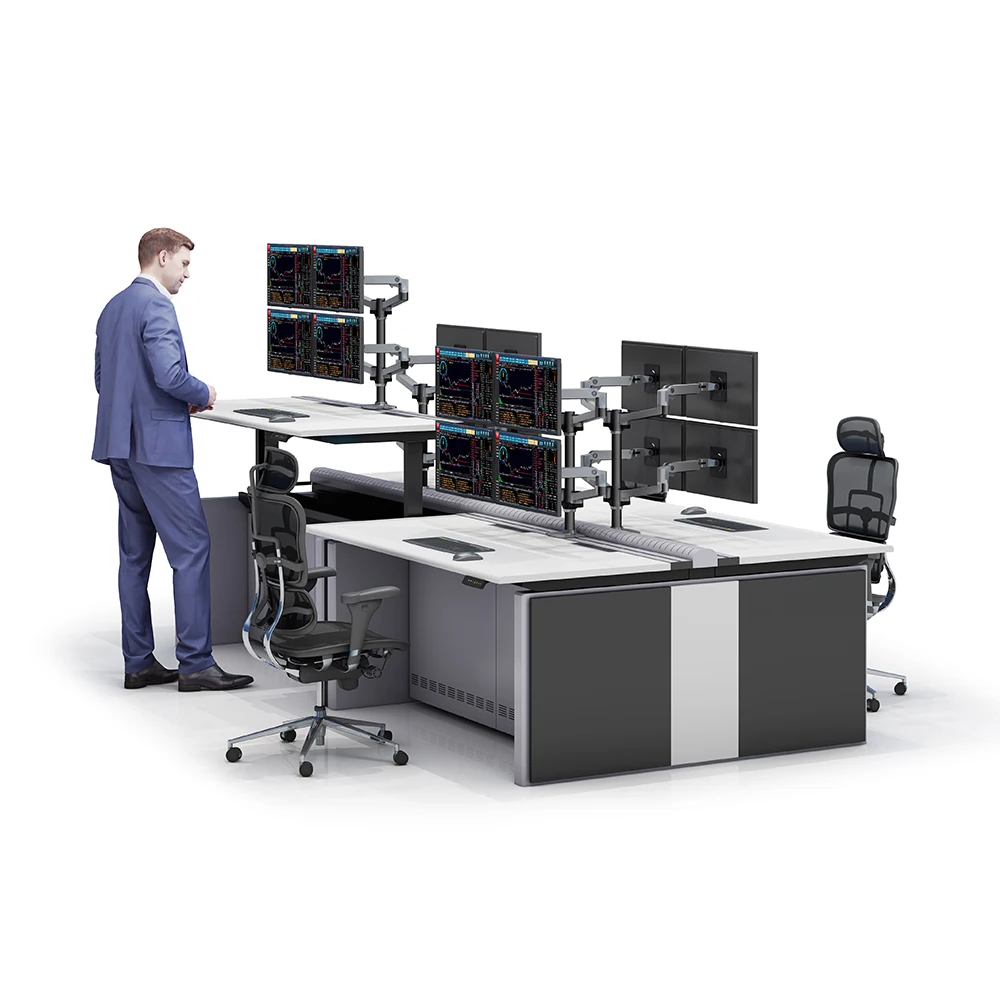 Modern Luxury Design Traffic Airline Control Room Desk Broadcasting ...